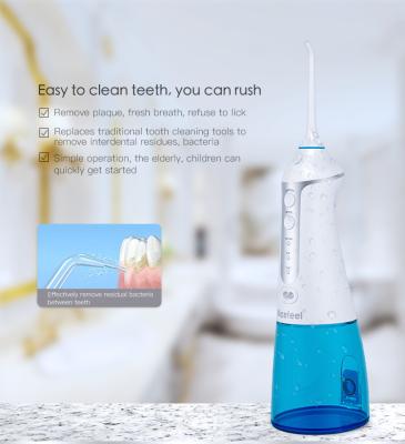 Китай Режима Flosser бесшнуровой воды Nicefeel ранга IPX7 портативные стандартные 3 работая продается