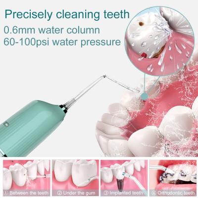 China FC3920 het Mondelinge Water Jet Water Flosser van de stijl130ml IPX7 USB Kabel Te koop