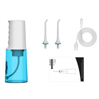 中国 旅行Nicefeelのコードレス水Flosser IPX7のための最もよい電力Flosser 1900のmAh電池 販売のため