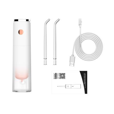 China Limpeza profunda portátil de Sonic Cordless Water Flosser Rechargeable com quatro bocais à venda