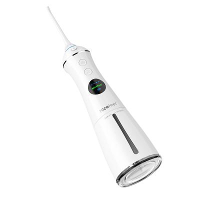 China Haupt- Gebrauch Nicefeel Mund-Irrigator IPX7 mit Behälter des Wasser-300ml zu verkaufen