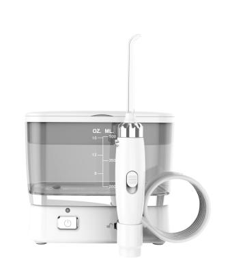 Cina 2pcs dota l'acqua d'un polverizzatore personale Flosser di Nicefeel del serbatoio di acqua 500ml in vendita