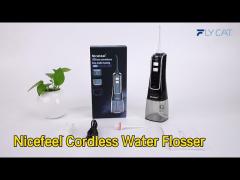 300ml Nicefeel Cordless Water Flosser Portable IPX7 Simple Operation