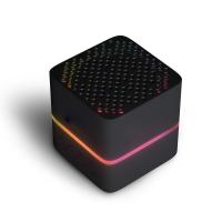 China Square Bamboo Bluetooth Speaker Portable Mini 500mAh BT 5.0 Wireless for sale