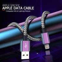China Nylon Braided USB C to Lightning Cable 1m 2m 3m Fast Charging 2.4A Data Sync for sale