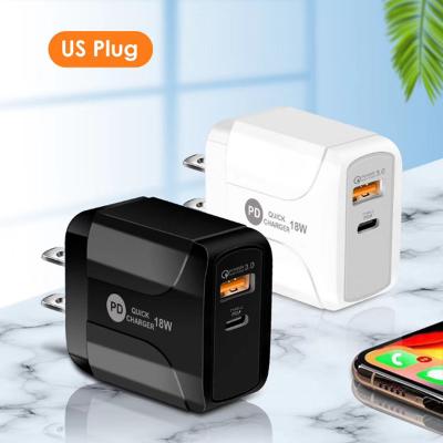 Cina tipo materiali ignifugi del caricatore QC3.0 USB di 5V 3A 18W Apple di C in vendita