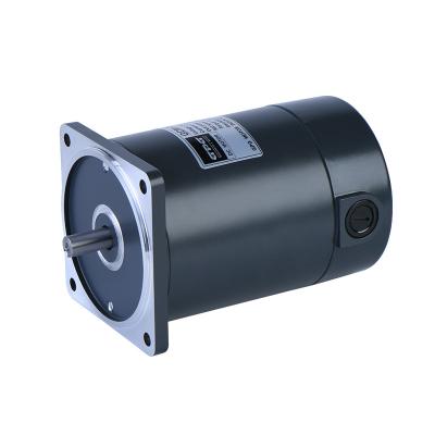 China 20W DC MOTOR 60MM 12V 24V SQUARE FLANGE ELECTRIC DC MOTORS 1800 3200RPM ROUND SHAFT KEY SHAFT BRUSH DC MOTOR for sale