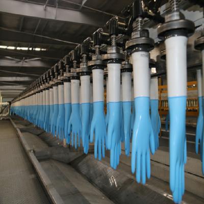 China Chirurgisch de Productielijn Medisch Latex van nitril Rubberhandschoenen Te koop