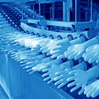 China Rubber Latex Gloves Manufacturing Machine ISO9001 for sale