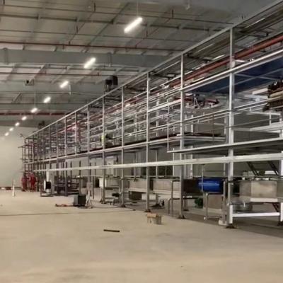 China Van de de Schoendekking van het hoge snelheidslatex de Rubberproductielijn Te koop