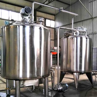 China PLC Evaporated Milk Production Line / Sweetened Condensed Milk Processing Machine for sale