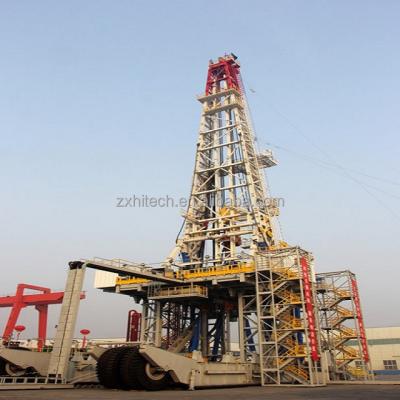 Cina Acqua miniera idraulica meccanica attrezzature per la perforazione del petrolio stazione di perforazione diesel formazione di potenza parti tecniche pavimento vendita video gancio energia in vendita
