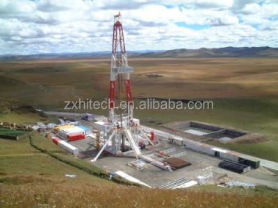 Cina Acqua miniera idraulica meccanica attrezzature per la perforazione del petrolio stazione di perforazione diesel formazione di potenza parti tecniche pavimento vendita video gancio energia in vendita