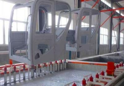 China Automatic Ceramic Coating Production Line Aluminium Anodizing Spray Paint Equipment for sale