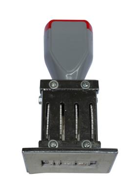 China High Quality metal die-plated dater stamp, metal date stamp for sale