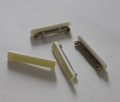 China Plastic Base Safety Pin For Fashion Badge,Brooch Pin Decoration for sale