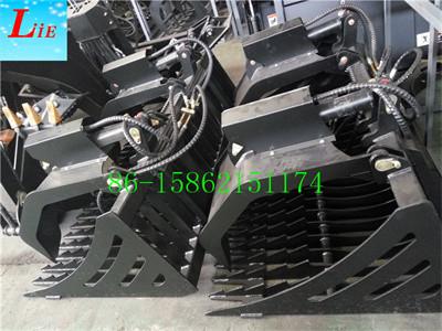 China China Skid Steer Loader Skeleton buckets rock buckets attachments for sale