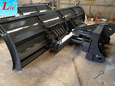 China China skid loader snow blade,China snow pusher attachments for loader for sale