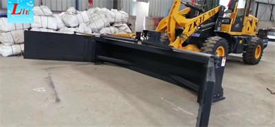 China wheel loader mounted Manure Scrapper attachments manure cleaning machine for loader for sale