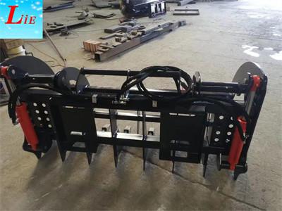 China China grass grapple attachments for skid steer root rake,loader grapple attachments for sale