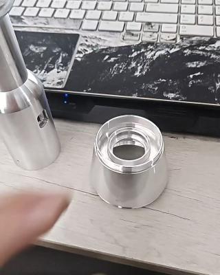 China Precision CNC Machined 6061 Aluminum Flashlight Housing Assembly with ±0.01mm Tolerance and High-Gloss Mirror Cutting for sale