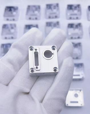 China Precision Optical Lens Base CNC Machined from 6061 Aluminum Alloy with Micron-level Precision and Adjustable Focus Structure for sale