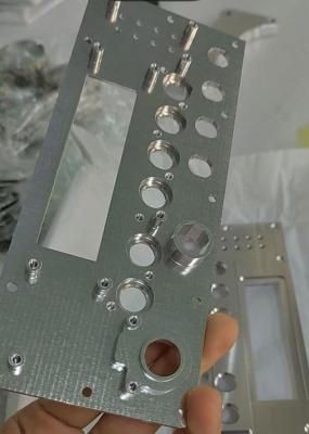 China Custom CNC Machined Multi-Cavity Aluminum Panel with 6061 Alloy, ±0.01mm Tolerance, and One-Piece Milling for sale