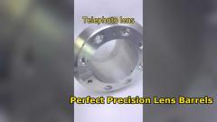 Turn-Mill Compound Machining Telephoto Lens Barrel