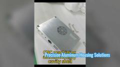 CNC Machining Expert - Aluminum Cavity Housing with Heat Fins