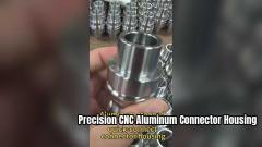 Precision CNC Machining Expert | 6061 Aluminum Quick Connector Housing Manufacturer