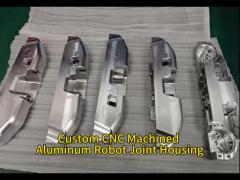 Custom CNC Machined Aluminum Robot Joint Housing