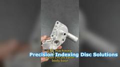 Custom 6061 Aluminum Water Cooling Valve Base - Multi-Channel Waterway with Heat Sink Fins for Liqui