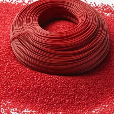 China Extrudeerde vlamvertragende, flexibele PVC-compoundkralen voor isolatie van draden en kabels Te koop
