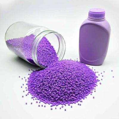 China Purple Compound Masterbatch Antioxidant For Detergent Bottle Blowing PE PP for sale