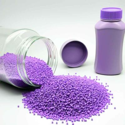 China Purple Compound Masterbatch Antioxidant For Detergent Bottle Blowing PE PP for sale