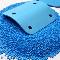 China Foamed Blue EVA Color Masterbatch for Swimming Boards - Heat Resistant to 200°C with 7-8 Light Fastness Grade for sale