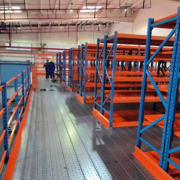 Quality Freight Storage Equipment Warehousing Mezzanine Rack Mezzanine Racking System for sale