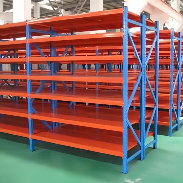 Quality Medium Storage Shelf Unit Warehouse Steel Pallet Shelves Metal Frame for for sale