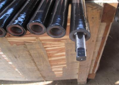 China Red Black Ceramic Thermocouple Protection Tubes Excellent Physical Strength for sale