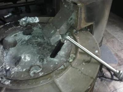 Cina Ferro perforato smalto ceramico ceramico ad alta densità dei tubi di protezione della termocoppia in vendita