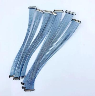 Cina 0.4mm di rame 30 micro coassiale 550mm di Pin Audio Cable Awg 42 in vendita