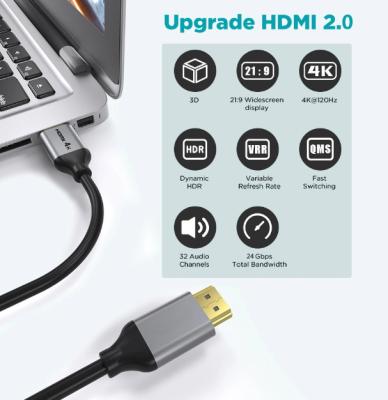 Cina fibra ottica dell'assemblaggio cavi 4k 3840x2160 15m di 60hz HDMI in vendita
