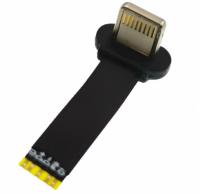China Ultra Thin Soft FPC Flat Cable Type C USB Flat Ribbon Cable for sale