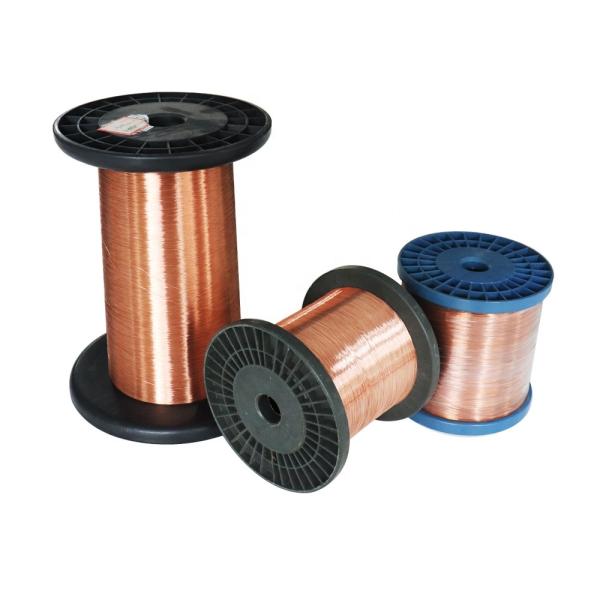Quality EIW/AIW/PEW Enameled Copper Clad Aluminum Class 180 Polyester Enamelled Wire for sale