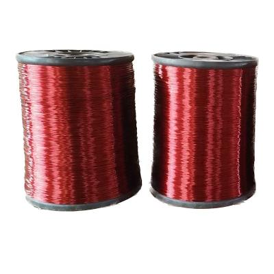 China Thermal Class 180 Degrees Ecca Wire Enameled Copper Clad Aluminum Winding Wire for sale