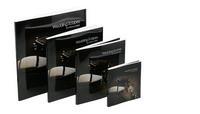 China Customized Black Square 11x11 Hardcover Photo Album With Coated Paper for sale
