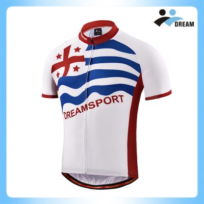 China China manufacturer wholesale dry fit  breathable polyester sublimation Custom cycling jersey design for sale