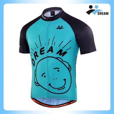 China China manufacturer wholesale dry fit  breathable polyester sublimation cycling bike jersey men for sale