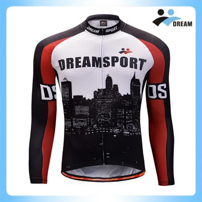 China China manufacturer wholesale quick dry custom men/women long sleeve winter cycling jersey wear cycling clotning design for sale