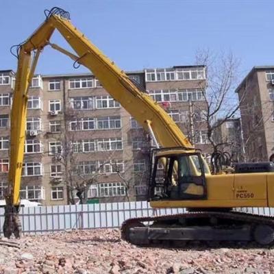 China Sk480 Excavator Demolition Boom Extension Arm Q355B Material for sale